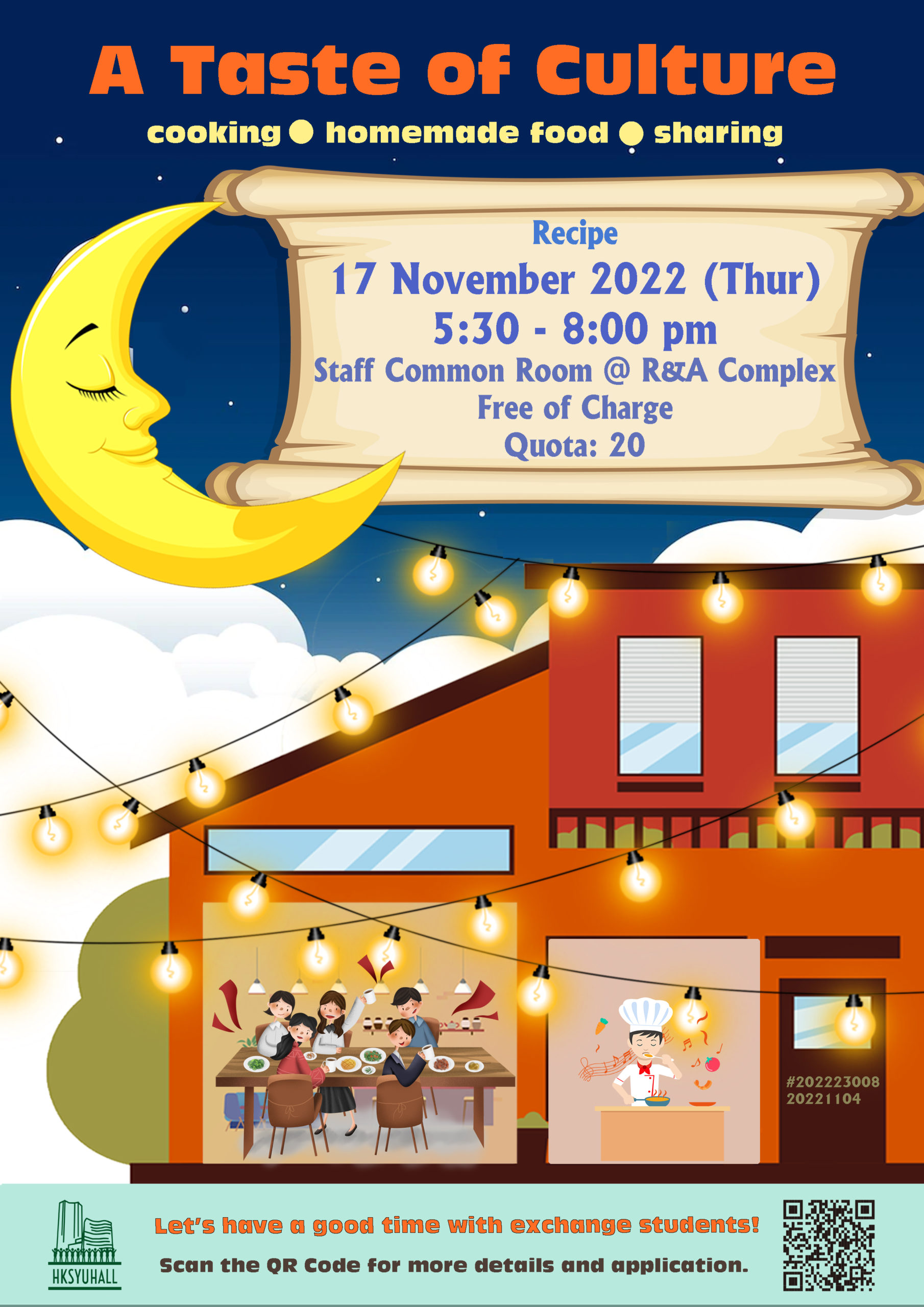A Taste of Culture Event - Hall Management Unit